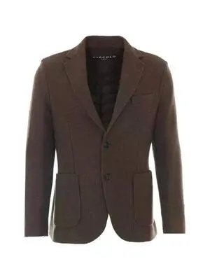CIRCOLO 1901 Single-breasted Wool-blend Jacket
