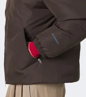 JIL SANDER Technical Down Jacket - Brown