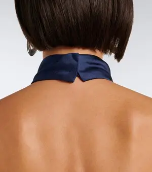 Stella McCartney Halterneck Satin Top