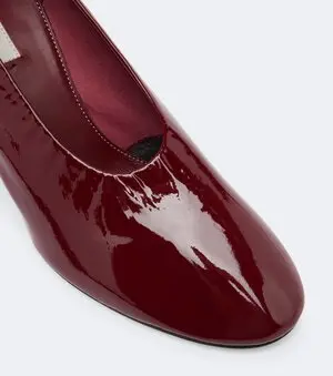 TOTEME Slip Patent Leather Pumps
