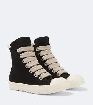 Rick Owens Jumbolace Sneakers - Black