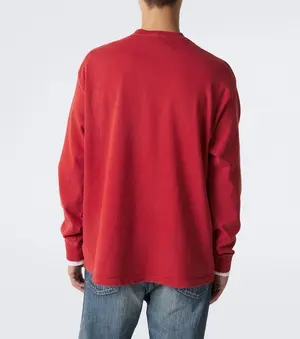 A.PRESSE Vintage Cotton Jersey T-shirt