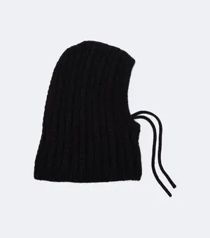Moncler Cable-knit Alpaca And Wool-blend Balaclava
