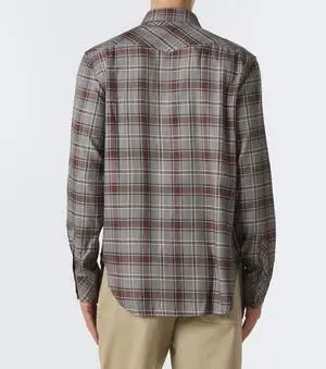 Acne Studios Surrow Checked Flannel Shirt