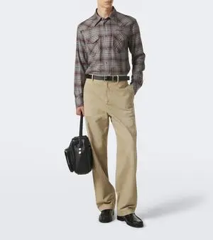 Acne Studios Surrow Checked Flannel Shirt