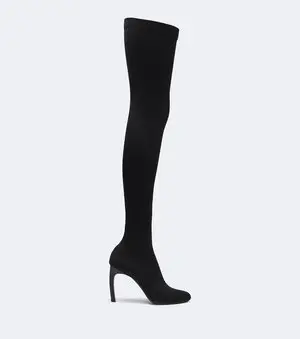 Victoria Beckham Harlow Jersey Over-the-knee Boots
