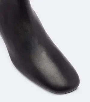 TOTEME Leather Ankle Boots