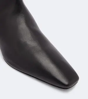 TOTEME Leather Ankle Boots