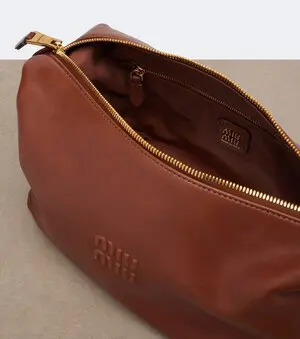Miu Miu Spirit Leather Shoulder Bag