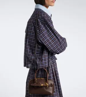 Miu Miu Aventure Leather Top-handle Bag
