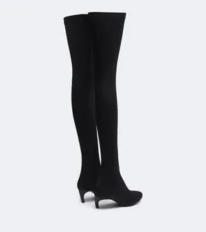 Victoria Beckham Harlow Jersey Over-the-knee Boots