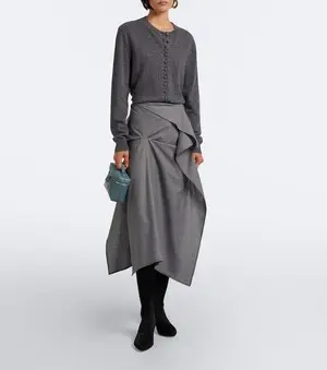 Victoria Beckham Harlow Jersey Over-the-knee Boots