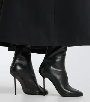 Paris Texas Lidia Leather Ankle Boots