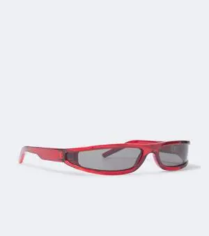 Rick Owens Fog Rectangular Sunglasses