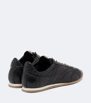 TOTEME Flex Leather Sneakers