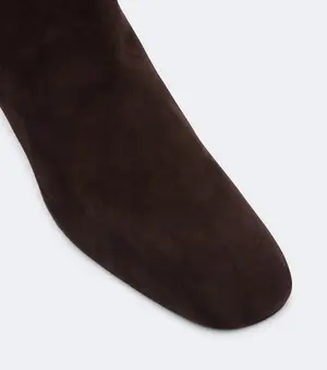 TOTEME Suede Ankle Boots