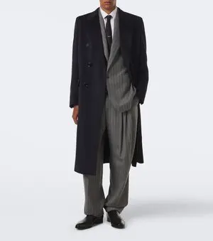 Dolce & Gabbana Pinstripe Virgin Wool Suit Trousers