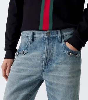 Gucci Horsebit Flared Jeans