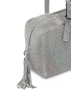 Benedetta Bruzziches Crystal-embellished Tassel-detail Shoulder Bag