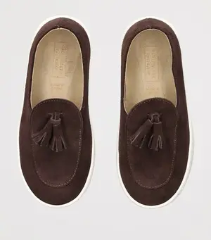 BABYWALKER Suede Tassel Loafers