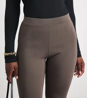 SKIMS Refined Knit High-rise Capris