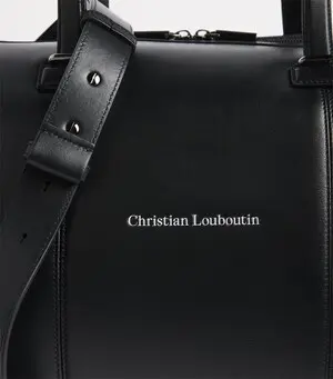 CHRISTIAN LOUBOUTIN Tactical Leather Duffle Bag