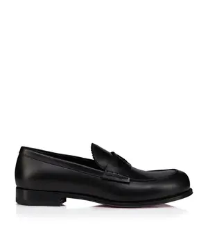 CHRISTIAN LOUBOUTIN Circ Leather Loafers