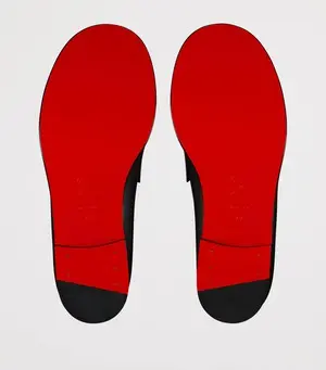 CHRISTIAN LOUBOUTIN Circ Leather Loafers