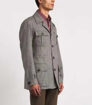 Purdey Wool-silk-cashmere Kalahari Jacket