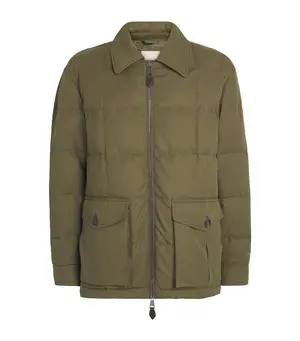 Purdey Cotton-blend Snowden Quilted Jacket