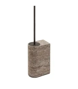 GIOBAGNARA Marble-effect Nobble Toilet Brush