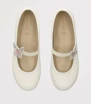 BABYWALKER Sparkle Butterfly Ballet Flats