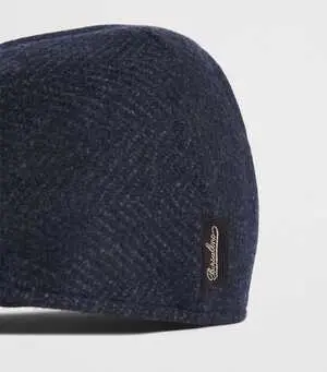 Borsalino Wool-blend Parigi Duckbill Flat Cap