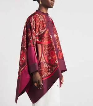 La DoubleJ Silk Foulard Blouse