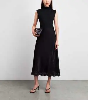 ME+EM Sleeveless Draped Top