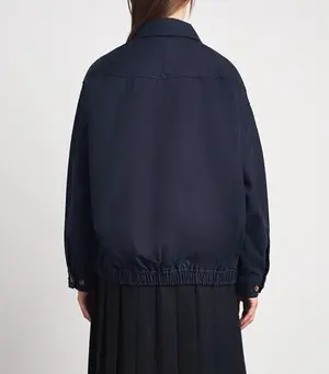Polo Ralph Lauren Cotton Oversized Windbreaker Jacket