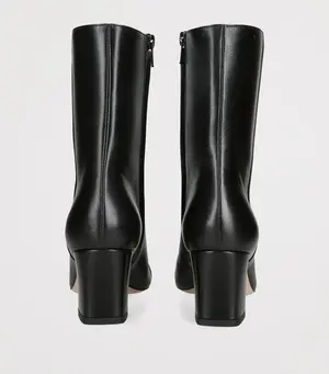 Valentino Garavani Leather Veeside Ankle Boots 60