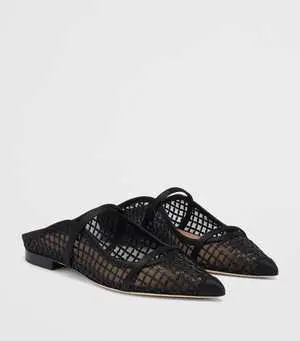 MALONE SOULIERS Sequin Mesh Maureen Mules