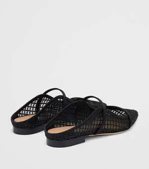 MALONE SOULIERS Sequin Mesh Maureen Mules