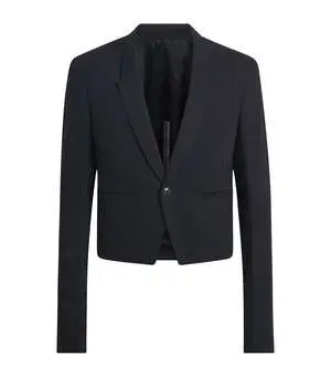 Rick Owens Virgin Wool Alice Blazer