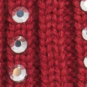 Monnalisa Embellished Knit Beanie