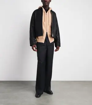 DOMREBEL Wool-blend Nightcrawler Hoodie
