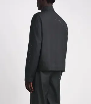 DOMREBEL Virgin Wool Backstage Bomber Jacket