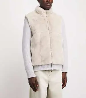 N.peal Cashmere Reversible Quarter-zip Sweater