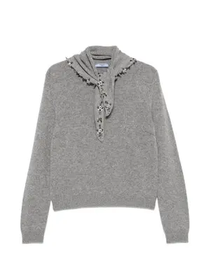 Prada Cashmere Crewneck Sweater