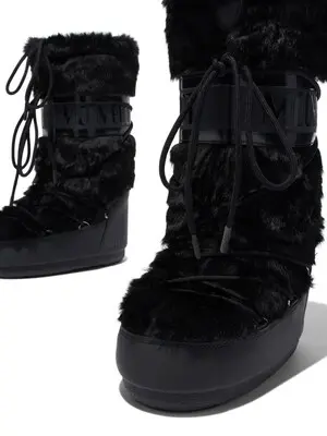 Moon Boot Icon Faux Fur Boots