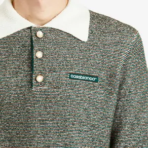 Casablanca Boucle Stripe Polo