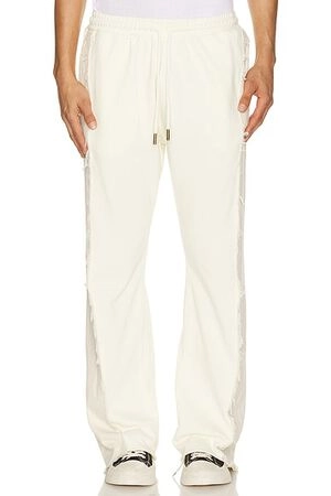 HONOR THE GIFT Denim Panel Flare Sweatpant