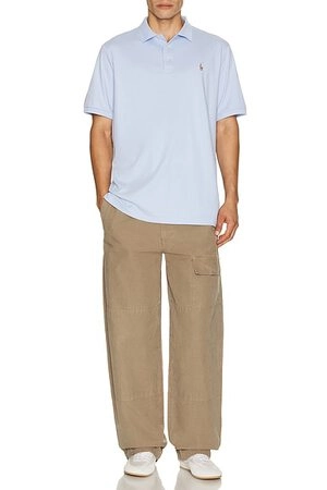 Polo Ralph Lauren Short Sleeve Soft Touch Polo - Pebble Blue