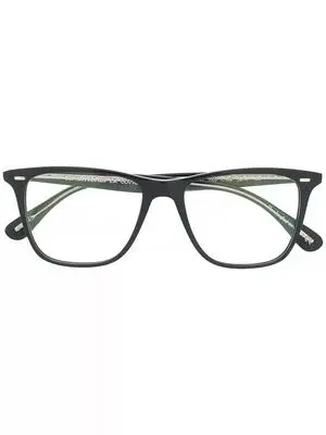 Oliver Spencer Square Frame Glasses - Black